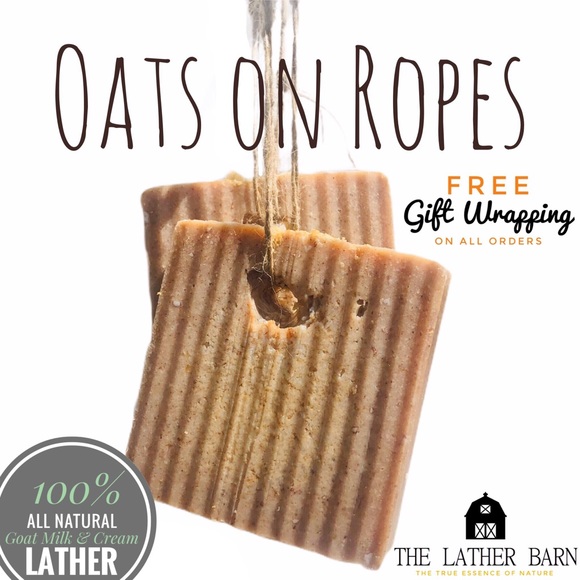 THE LATHER BARN | Bath | Oats Milk Honey Cream Goat Milk Lather | Poshmark